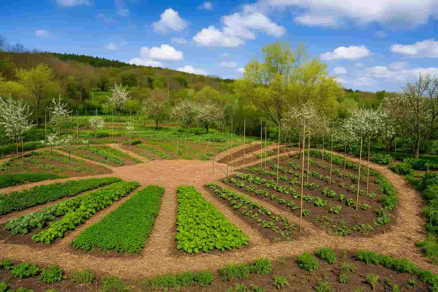 Le jardin mandala : harmonie entre design et permaculture - De-beaux ...